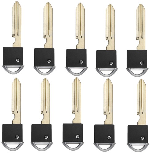 10Pcs For Nissan Altima Maxima Sentra Infiniti Insert Key Uncut Blade ...