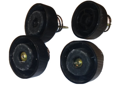 4 Vintage PL-100 Turntable Record Player Feet Can fit Other Pioneer ...