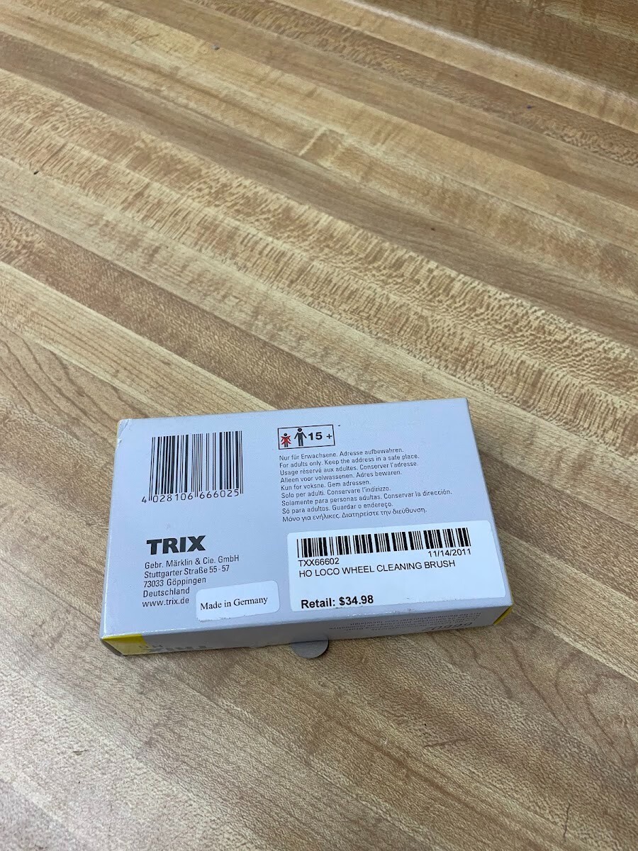 Trix HO Locomotive Wheel Cleaning Brush for sale online | eBay