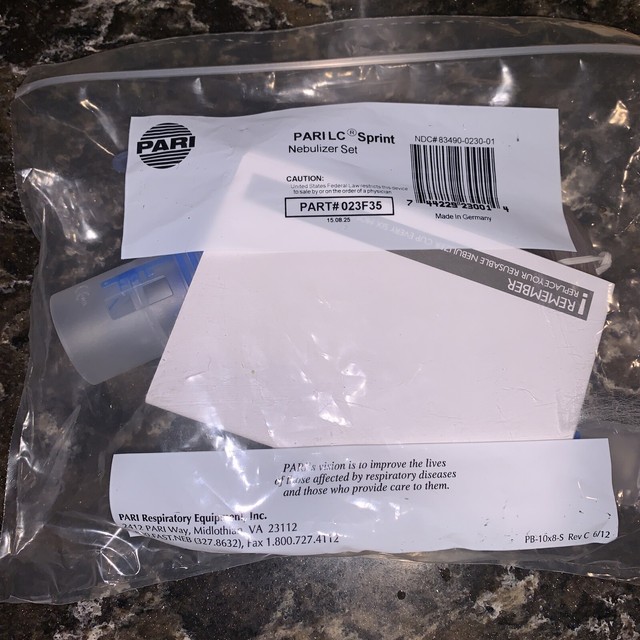 PARI LC Plus Reusable Nebulizer Set 022f81 for sale online | eBay
