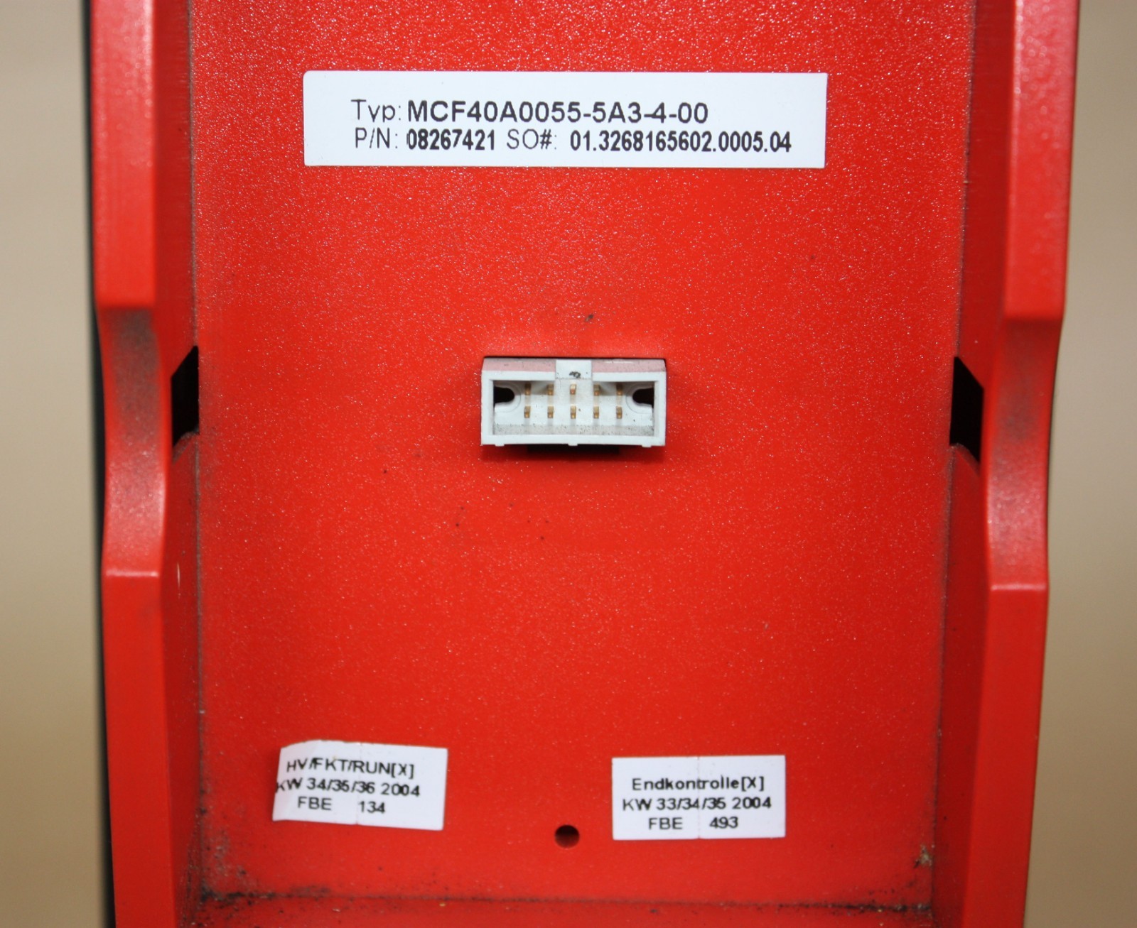 SEW EURODRIVE MOVIDRIVE MCF40A0055-5A3-4-00 08267421 SERVO DRIVE VSD ...