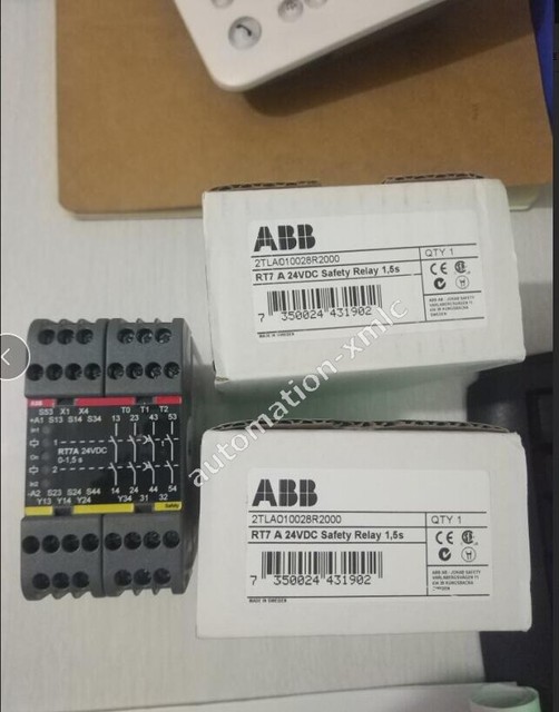 ABB RT7 A 24vdc Safety Relay (2TLA010028R2000) for sale online | eBay