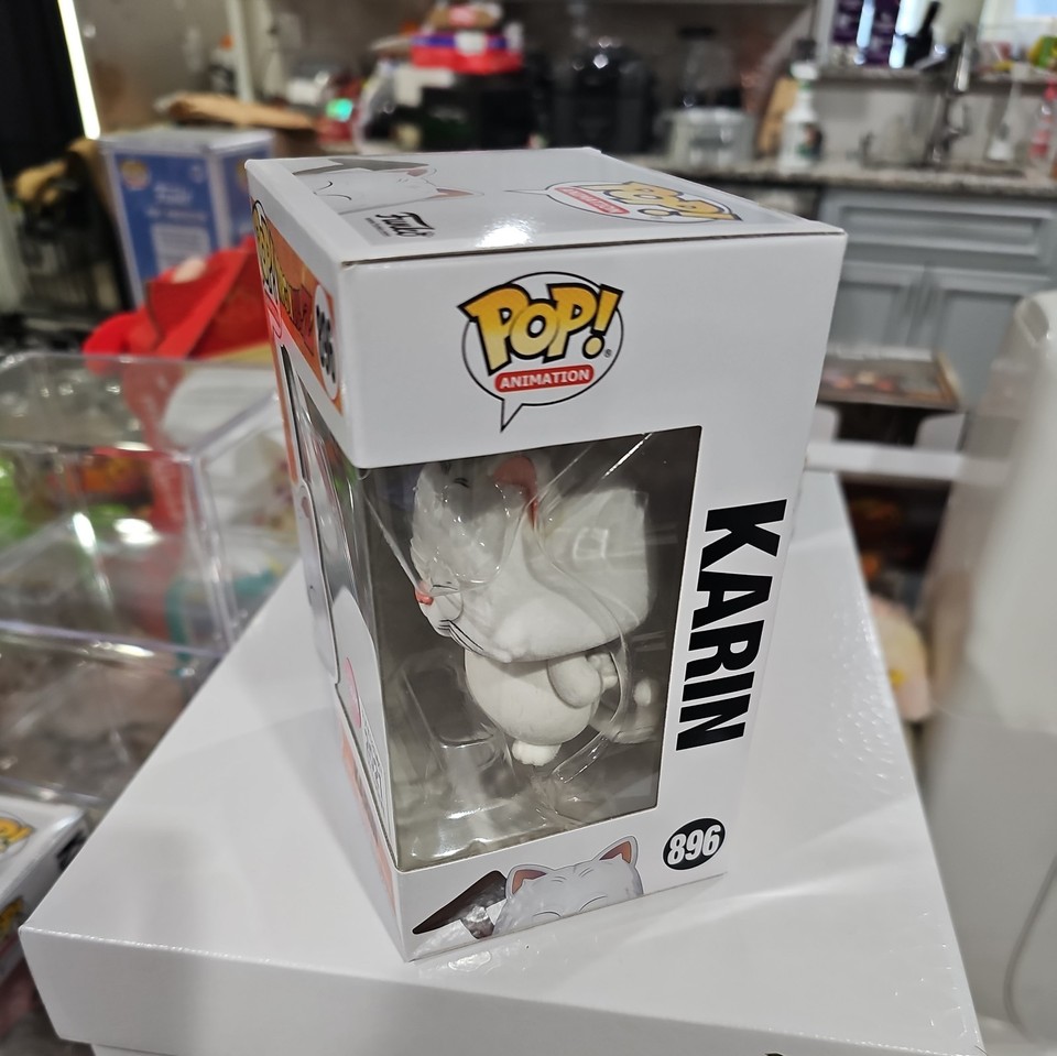 Funko Pop! Karin #896 Dragon Ball Z Funimation Exclusive Flocked | eBay