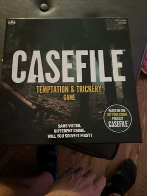 Casefile True Crime Adult Board Game. Solve The Mystery 3-4 Ages ...