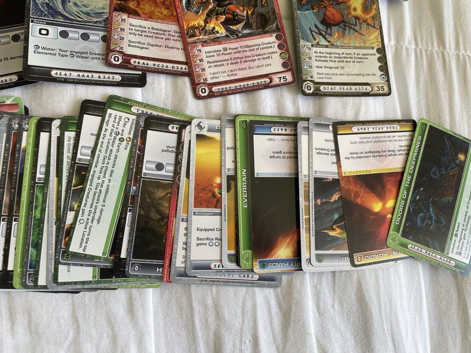 Chaotic Trading Card Lot - 125 Cards Including 4 Super Rares | eBay