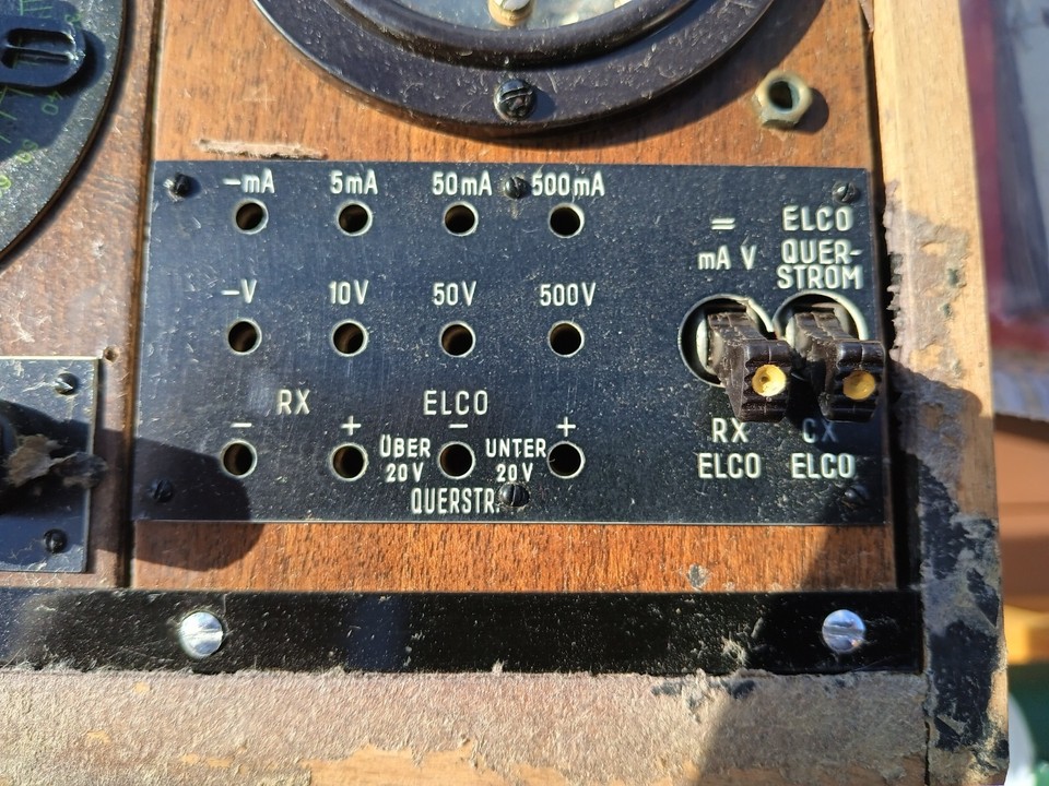 LARGE WWII GERMAN ARMY SIGNALS FIELD RADIO & PHONE TROUBLESHOOTER WW2 ...