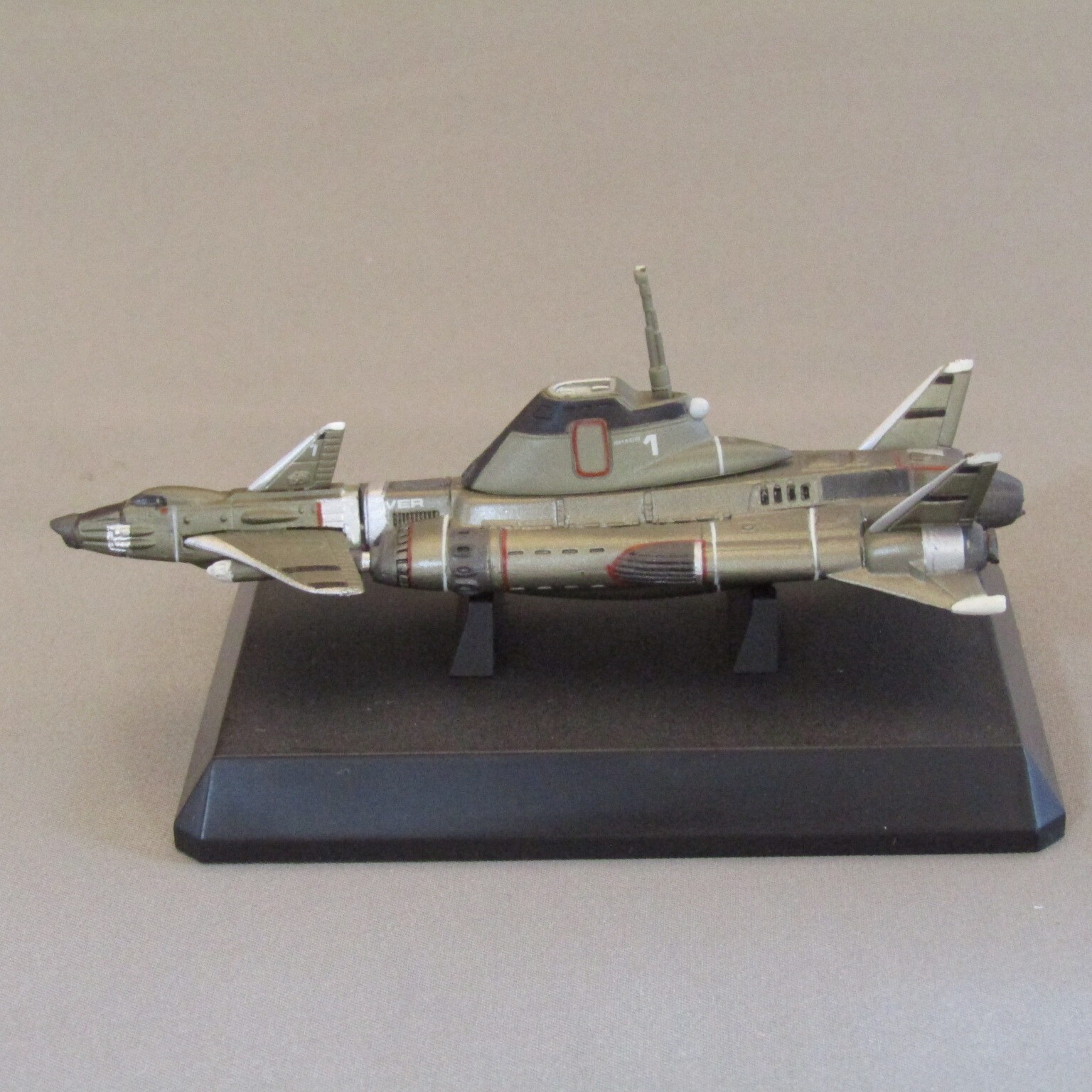 SHADO UFO Skydiver Konami Mini Figure SF Movie Selection Detailed In ...