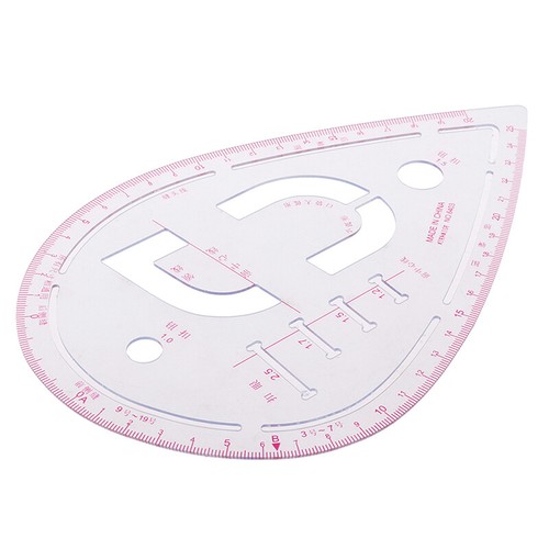 Curve Metric Sewing Ruler Measure Plastic Tailor Grading Pattern Design ...