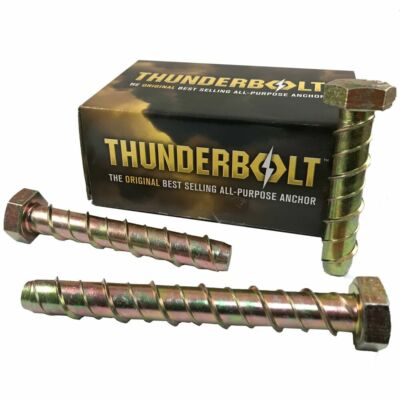 ThunderBolt Hex Head Steel Self Tapping Concrete Screw M5 M6 M8 M10 M12 ...