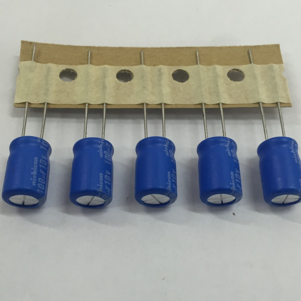 200pcs 100uF 10V Nichicon BT 8x11.5mm 10V100uF Highly reliability ...