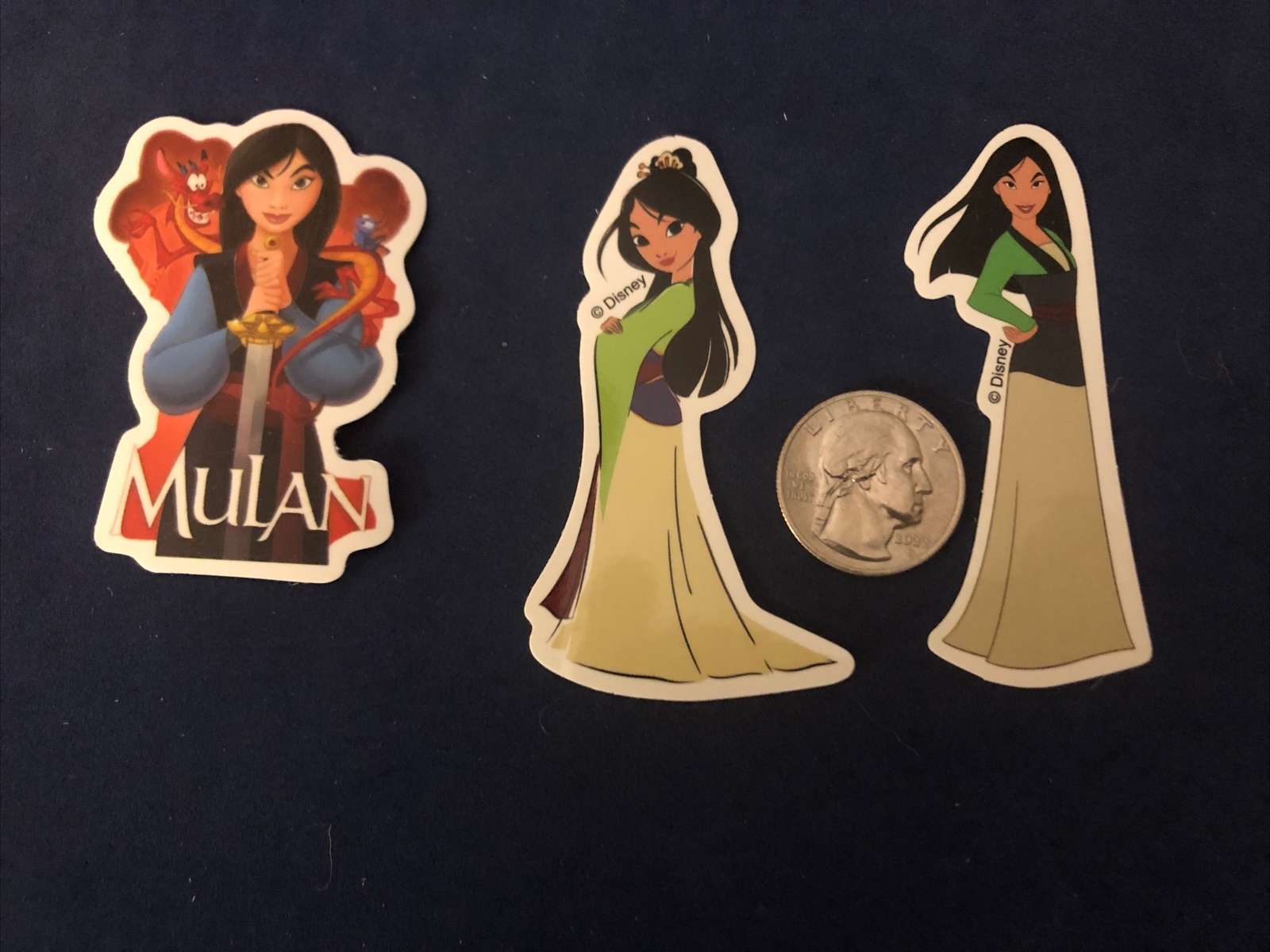 Disney Stickers - Mulan lot of 3 Stickers — New | eBay