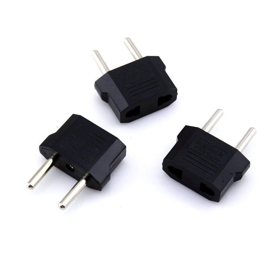 Travel Charger Converter US to EU/RU European Adapter Plug for Power ...