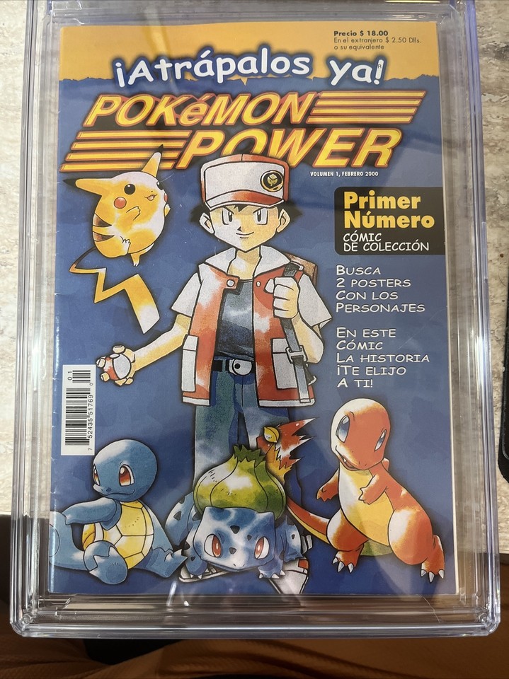 Spanish Nintendo Pokemon Power 1 CGC 7.5 1 On Census Extremely Rare In ...