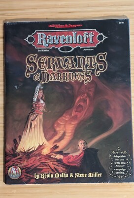 AD&D RAVENLOFT Adventure Module | SERVANTS OF DARKNESS (1998 ORIGINAL ...
