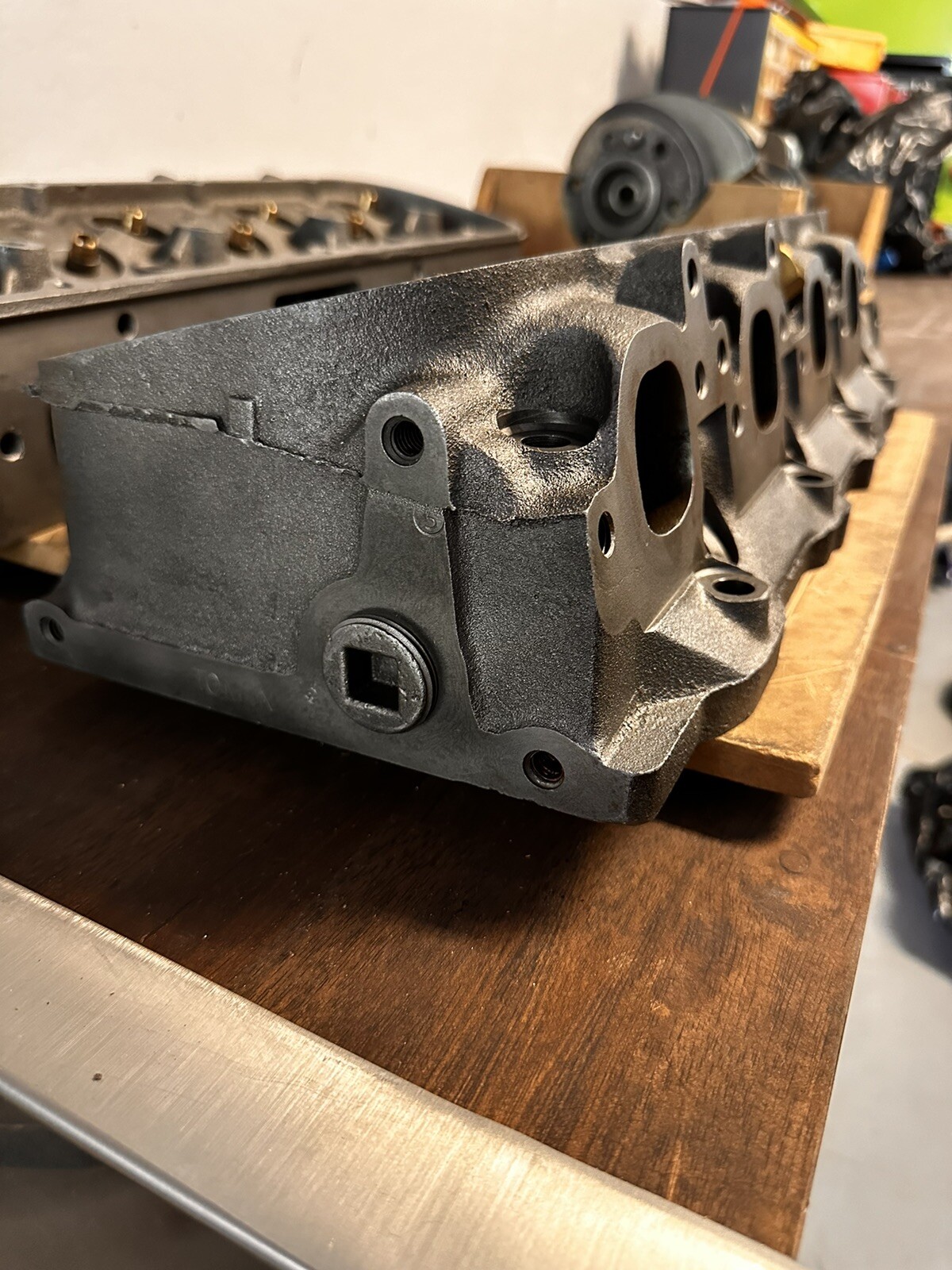 Chevy Big Block 454 BBC 049 Oval Port 353049 Cylinder Heads Pair ...