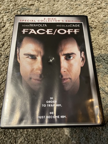 Face/Off DVD, 2007, 2-Disc Set, Collector’s Edition Travolta Cage ...