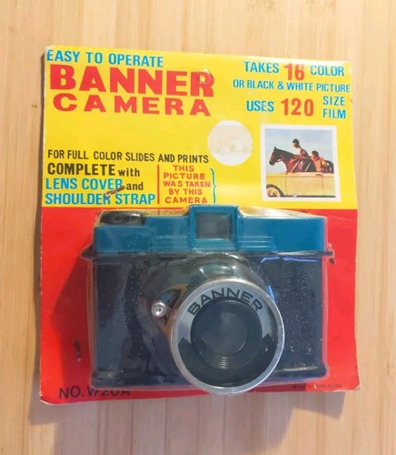 VTG 1970's Banner Camera - 120 Size Film - No. W20A - NOS | eBay
