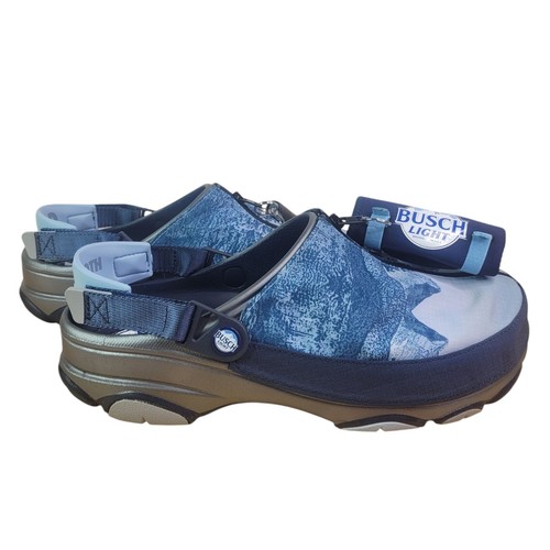Busch Light Beer x Crocs Men's 11 All Terrain Clogs Bottle Opener Light ...