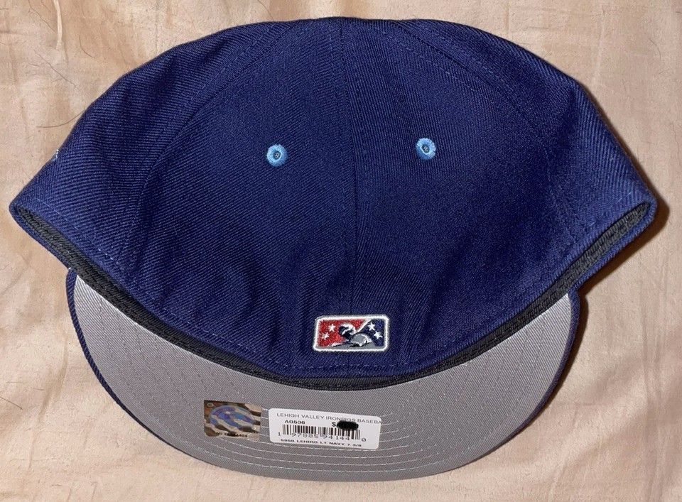 LeHigh Valley IronPigs Hex Circle Cap Size 7 1/4 New Era 5950 MiLB ...