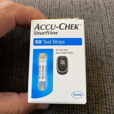 50 ACCU-CHEK Smartview Test Strips 8.2025 | eBay