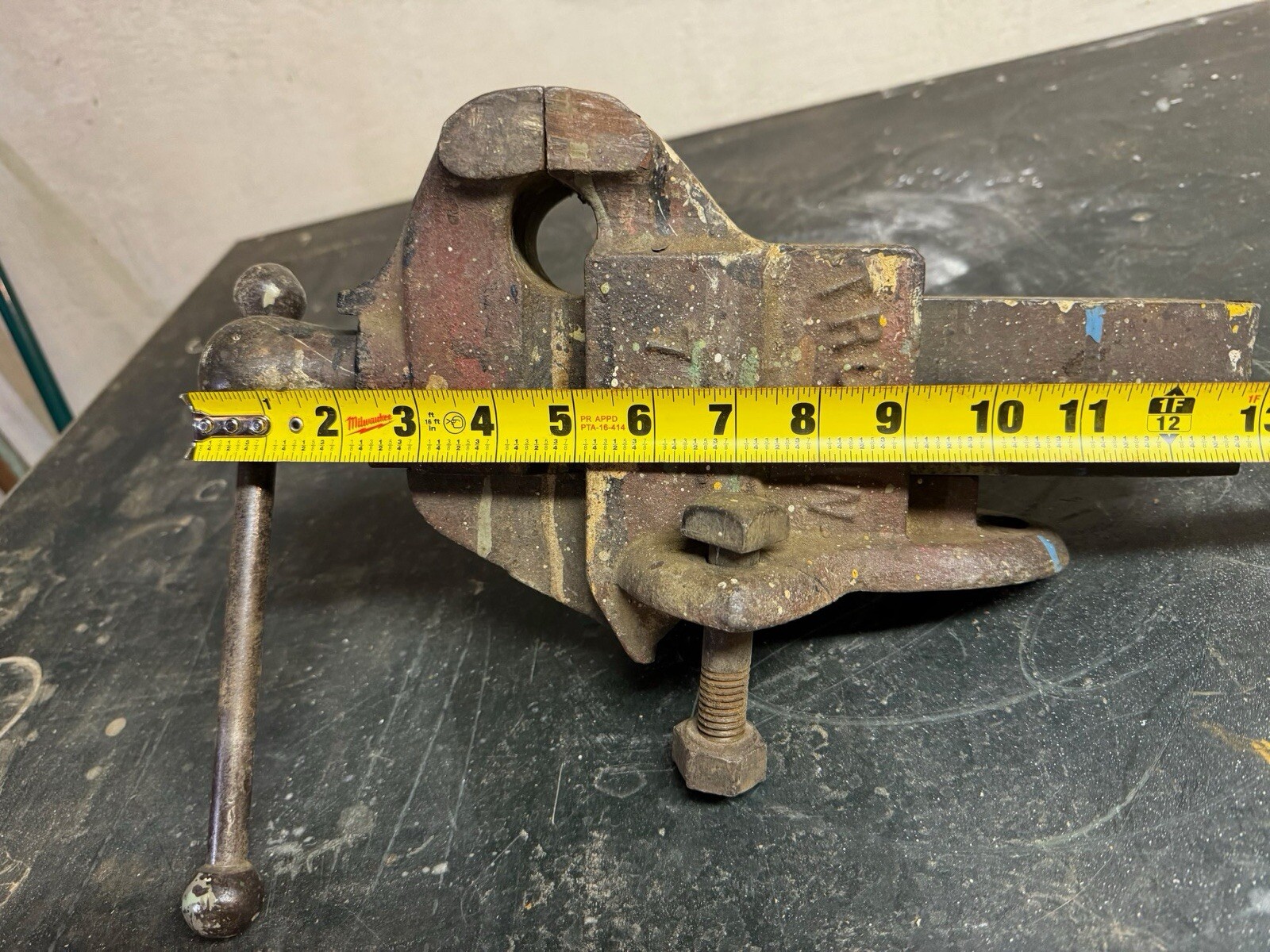 Vintage Chas. Parker Co. Meriden CT USA Trojan Bench Vise No. 702 W/3 ...