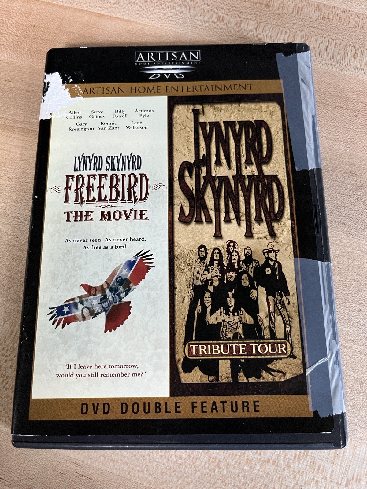 Lynyrd Skynyrd Freebird The Movie / Tribute Tour double feature DVD ...