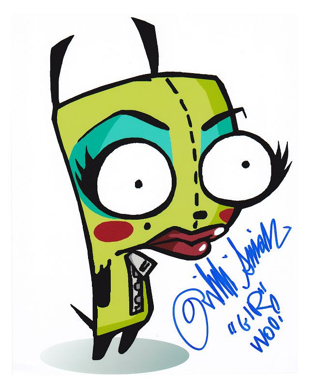 INVADER ZIM ~ GIR!!! ~ RIKKI SIMONS ~ CARTOON VOICE OF GIR! I LOVE ...