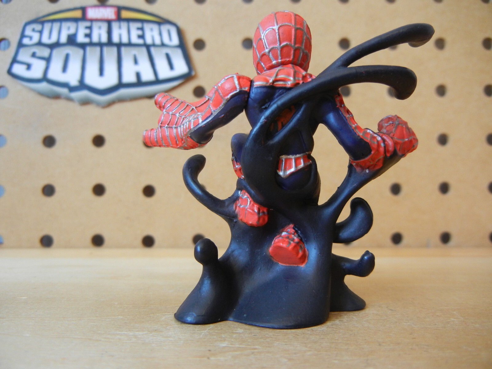 Marvel Super Hero Squad SPIDER-MAN in Black Symbiote Goo from Wave 1 ...