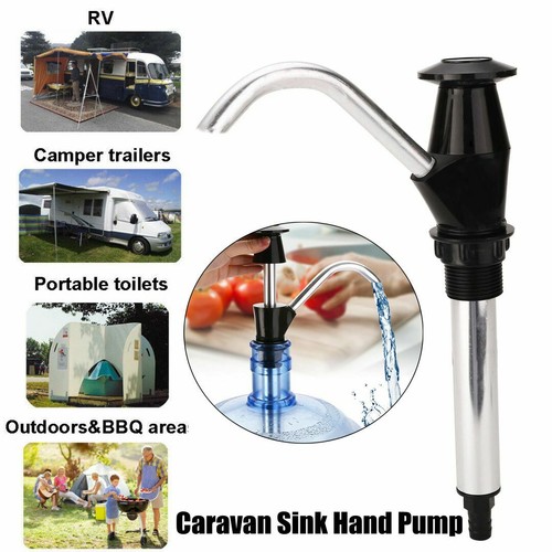 Trailer Motorhome Rv 4wd Caravan Sink Water Pump Hand Pump Tap For ...