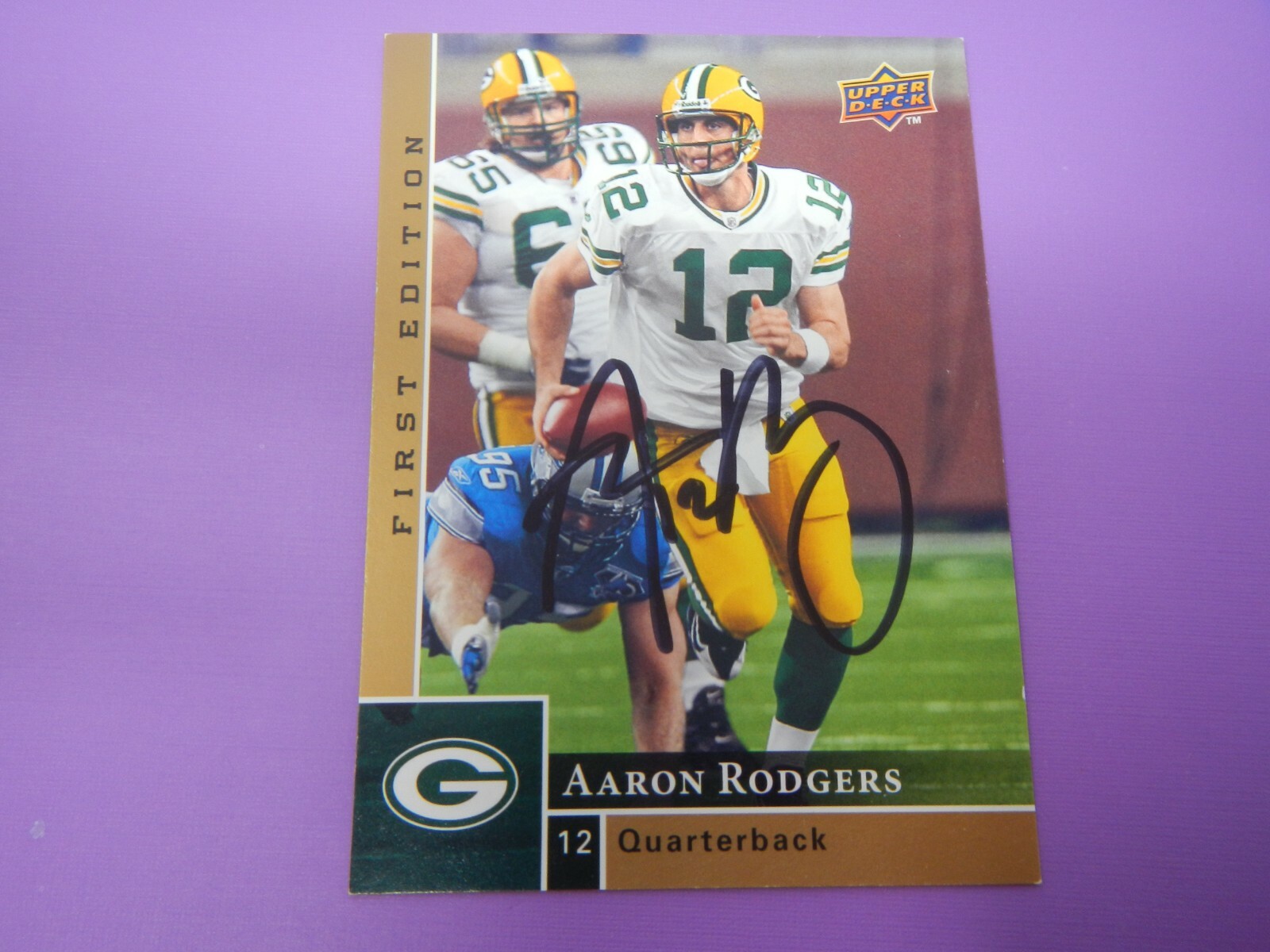 Aaron Rodgers | Autographed Football Memorabilia & NFL Merchandise