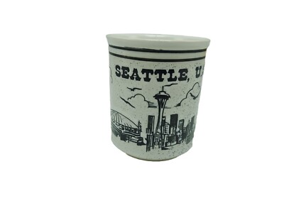 Seattle USA Washington Coffee Cup Mug 1983 | eBay