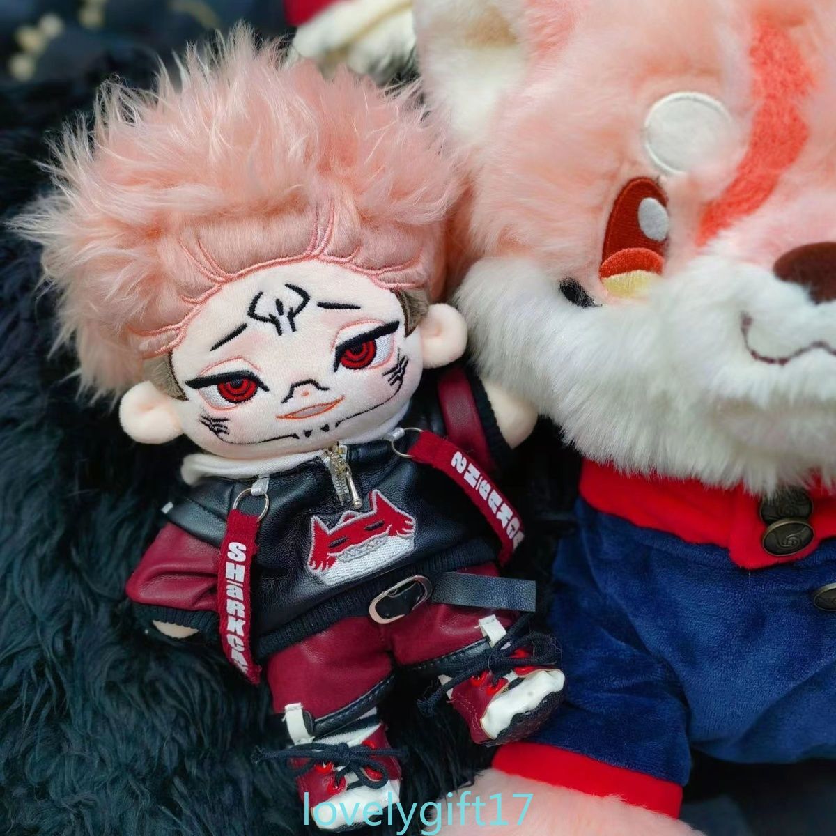 20cm Jujutsu Kaisen Ryomen Sukuna Plush Doll Stuffed Dress Up Toy Anime ...
