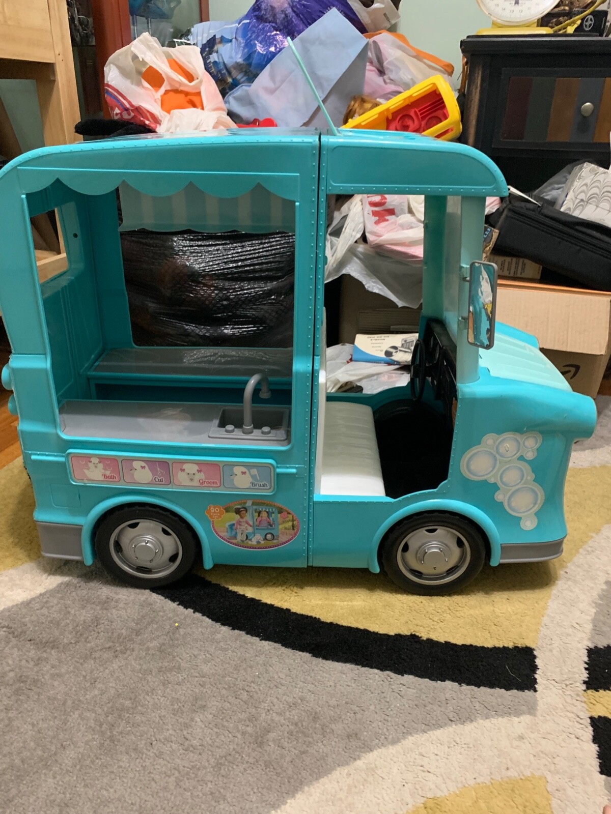 Our Generation Pet Grooming Truck For American Girl Size Dolls | eBay