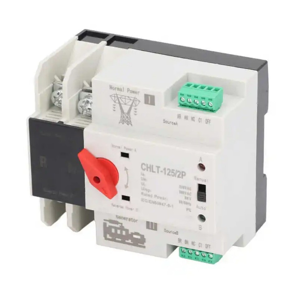 Dual Power Automatic Transfer Switch Flame Retardant Dual Power Switch ...