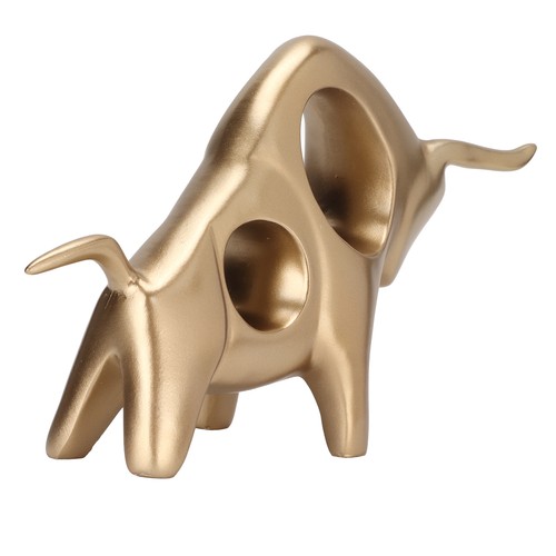 Lucky Fighting Bull Sculpture Taurus Statue De Taureau Bijoux Résine De ...