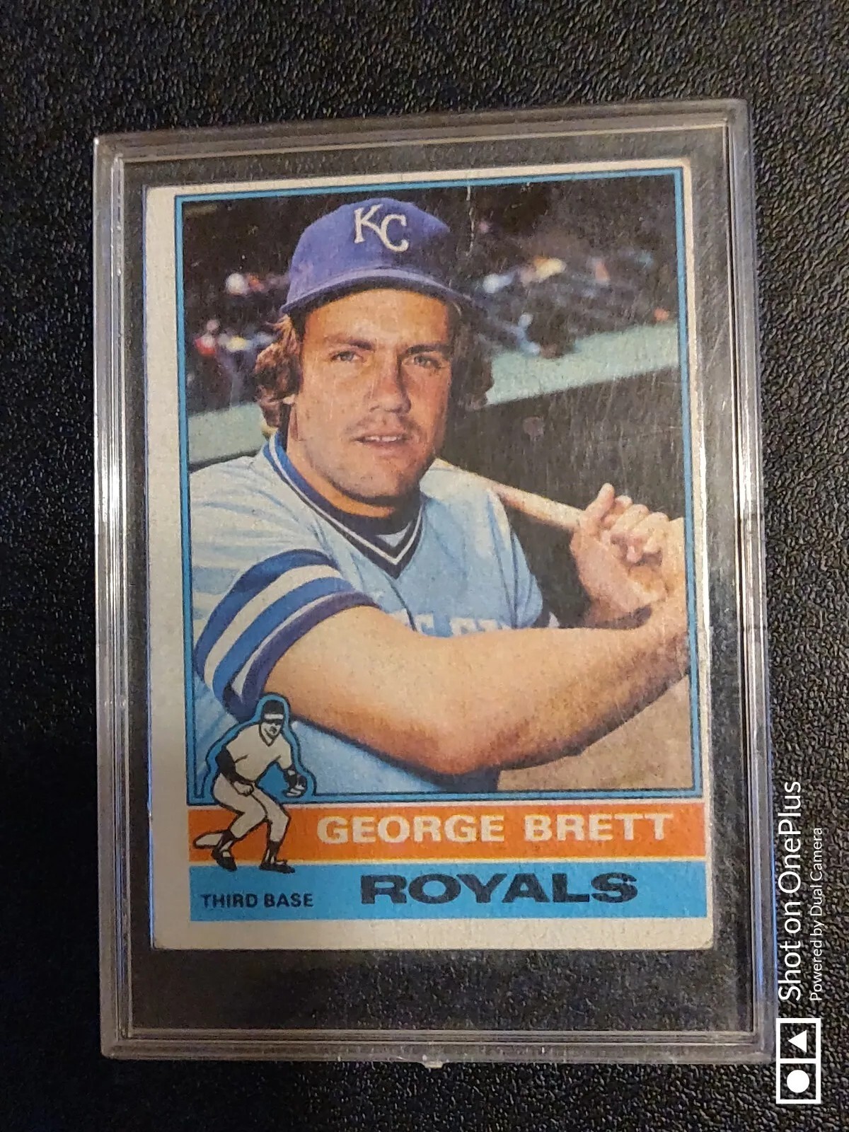 1976 #16 Topps George Brett KC Kansas City Royals HOF Nice Card Vintage ...