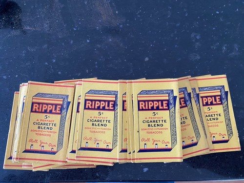 Vintage Ripple Cigarette Tobacco Rolling Papers unused - 34 Packs | eBay