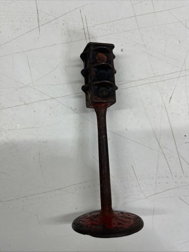 VINTAGE ORIGINAL 1930s TOY CAST IRON STREET TRAFFIC LIGHT | eBay