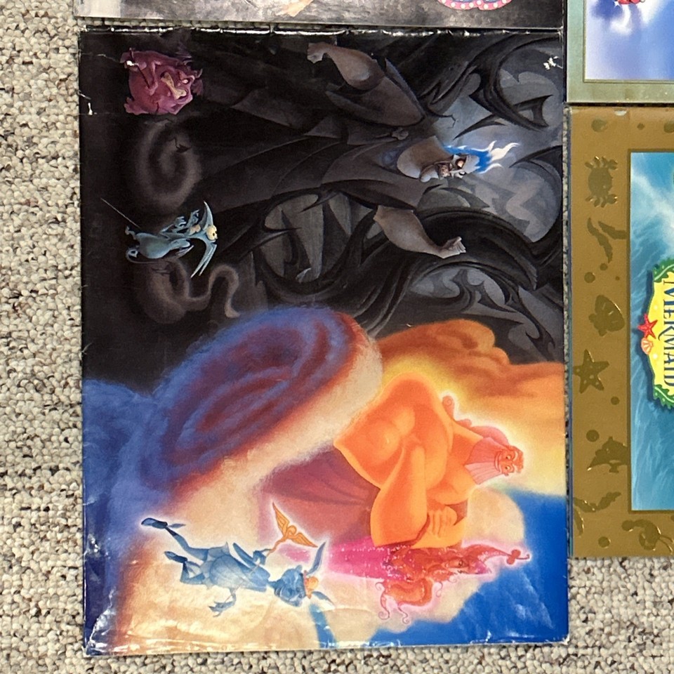 Vintage Walt Disney’s World on Ice Programs Beauty Beast Mermaid ...