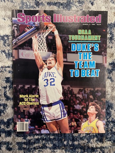 1986 Sports Illustrated March 17 Duke’s The Team To Beat Newsstand High ...