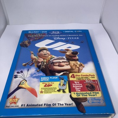 Up Blu- Ray DVD 4 Disc W/ Digital Copy 2009 Walt Disney Studios VGC ...