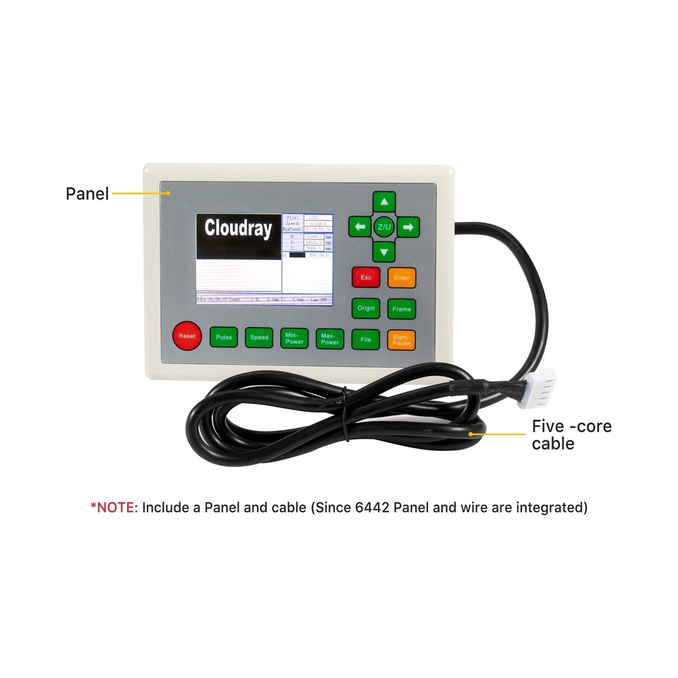 Cloudray Ruida 6442S Panel for 6442S 6442G Controller CO2 Laser ...