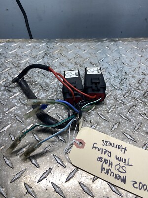 2002 Mercury 30 40 50 HP Trim Relay And Harness PN 826802A9 | eBay