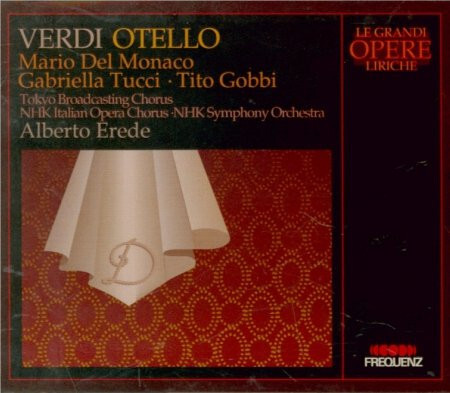 Giuseppe Verdi / Mario Del Monaco, Gabriella Tucci, Tito Gobbi, Mariano ...