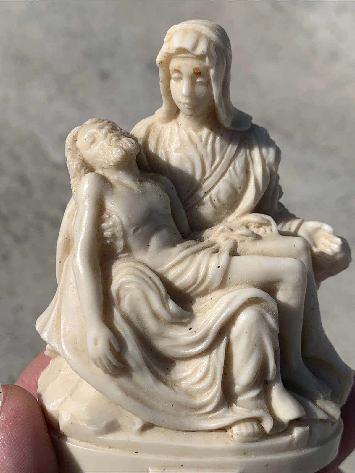 Vintage 60s A. Giannelli Pieta Sculpture Statue Jesus Mary Miniature 4" ️sj11h1s | eBay