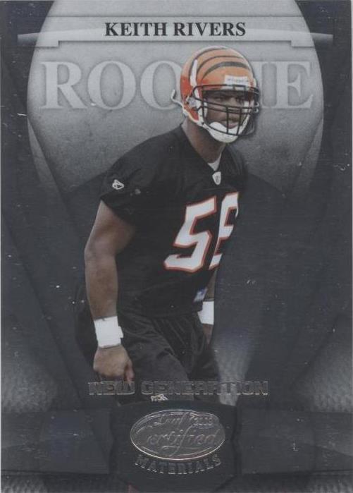 2008 Leaf Certified Materials - New Generation Keith Rivers #176 /1500 ...