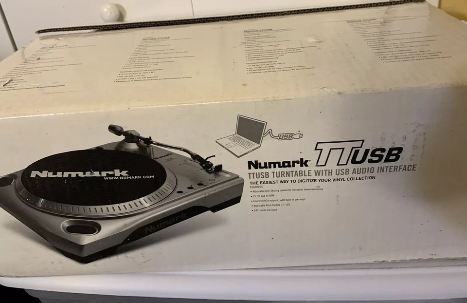 New Numark TT USB Turntable Open Box TTUSB | eBay