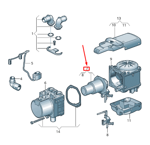 NEW VOLKSWAGEN CADDY 2K MK3 COMBUSTION CHAMBER INSERT 1K0261433 | eBay