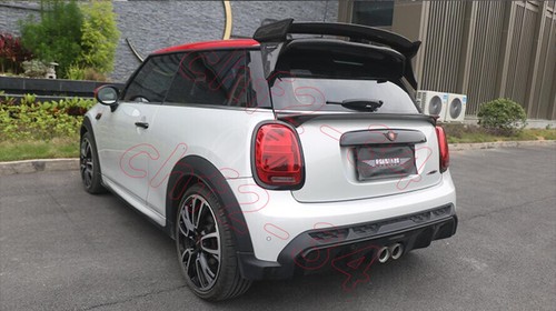 For Mini Cooper F55 F56 F57 Carbon Rear Tail Trunk Spoiler Wing Lip Car ...