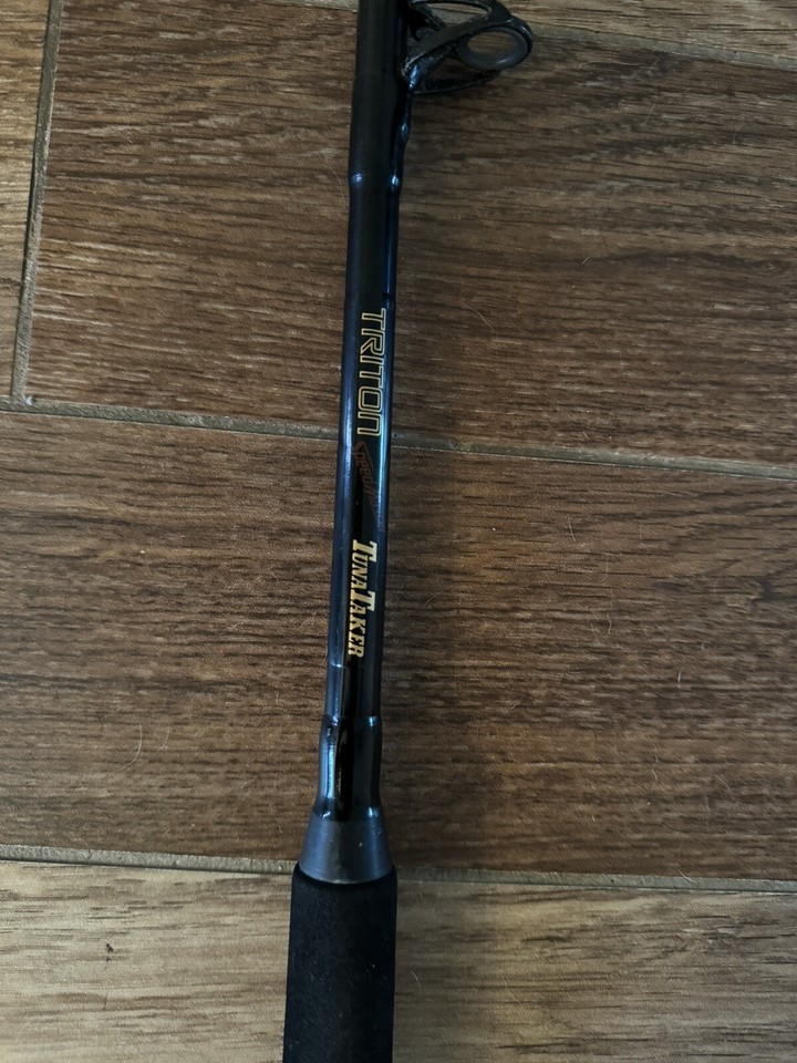 Vintage Shimano Triton 1634 Tuna Taker Big Game Fishing Rod 20-50lb | eBay